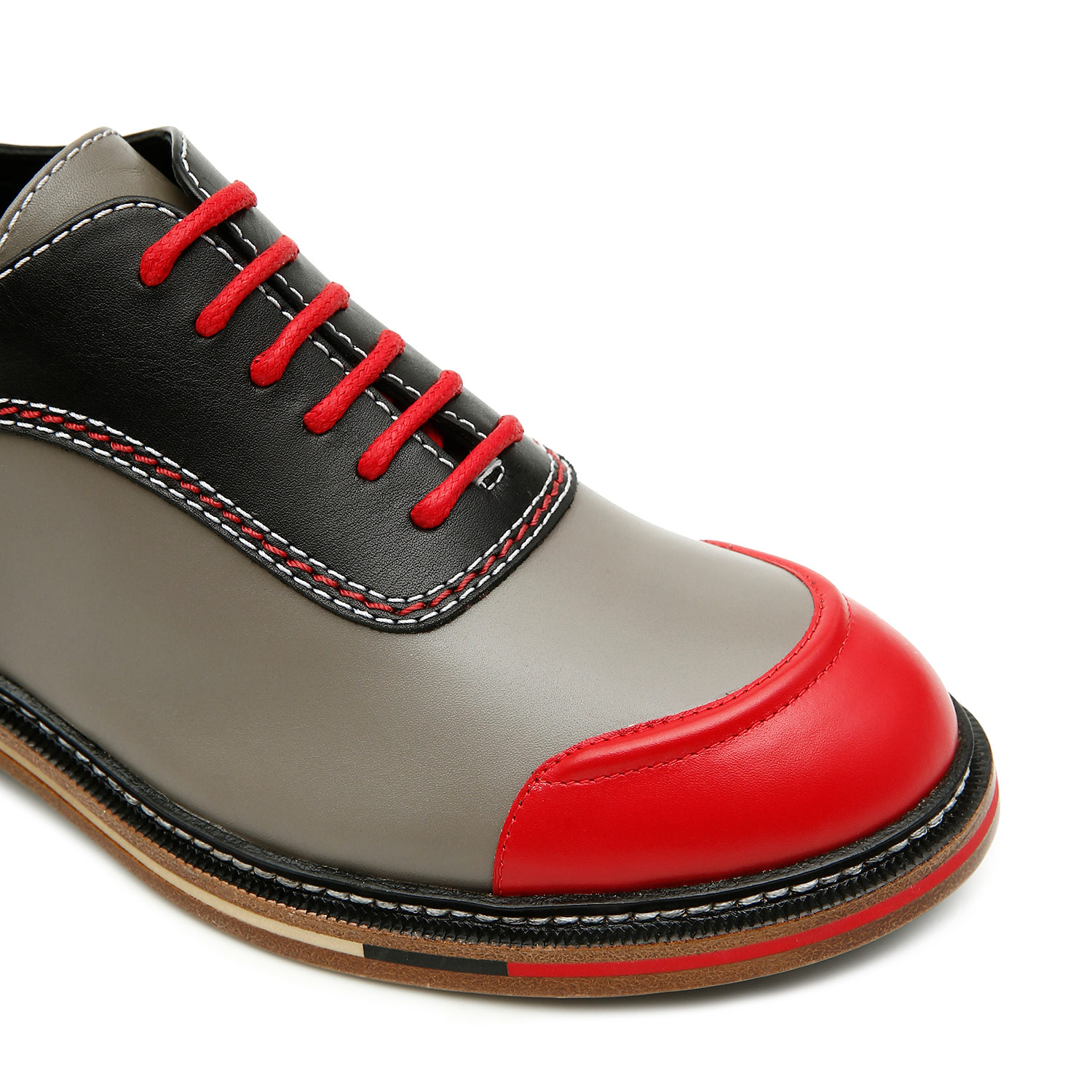 Francesine Rosso/grigio/nero | Pollini